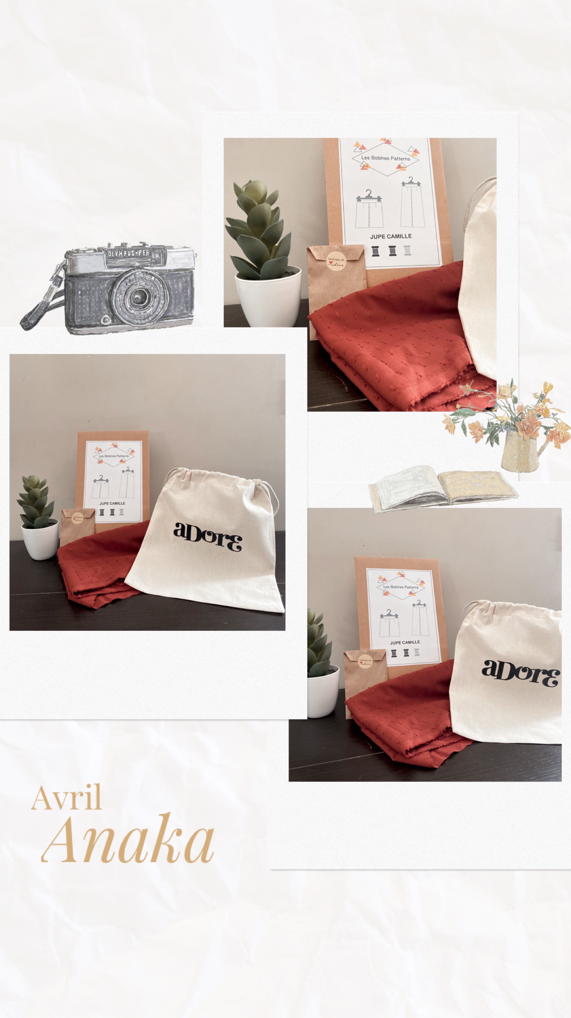 Visuel box avril – Les Bobines Patterns